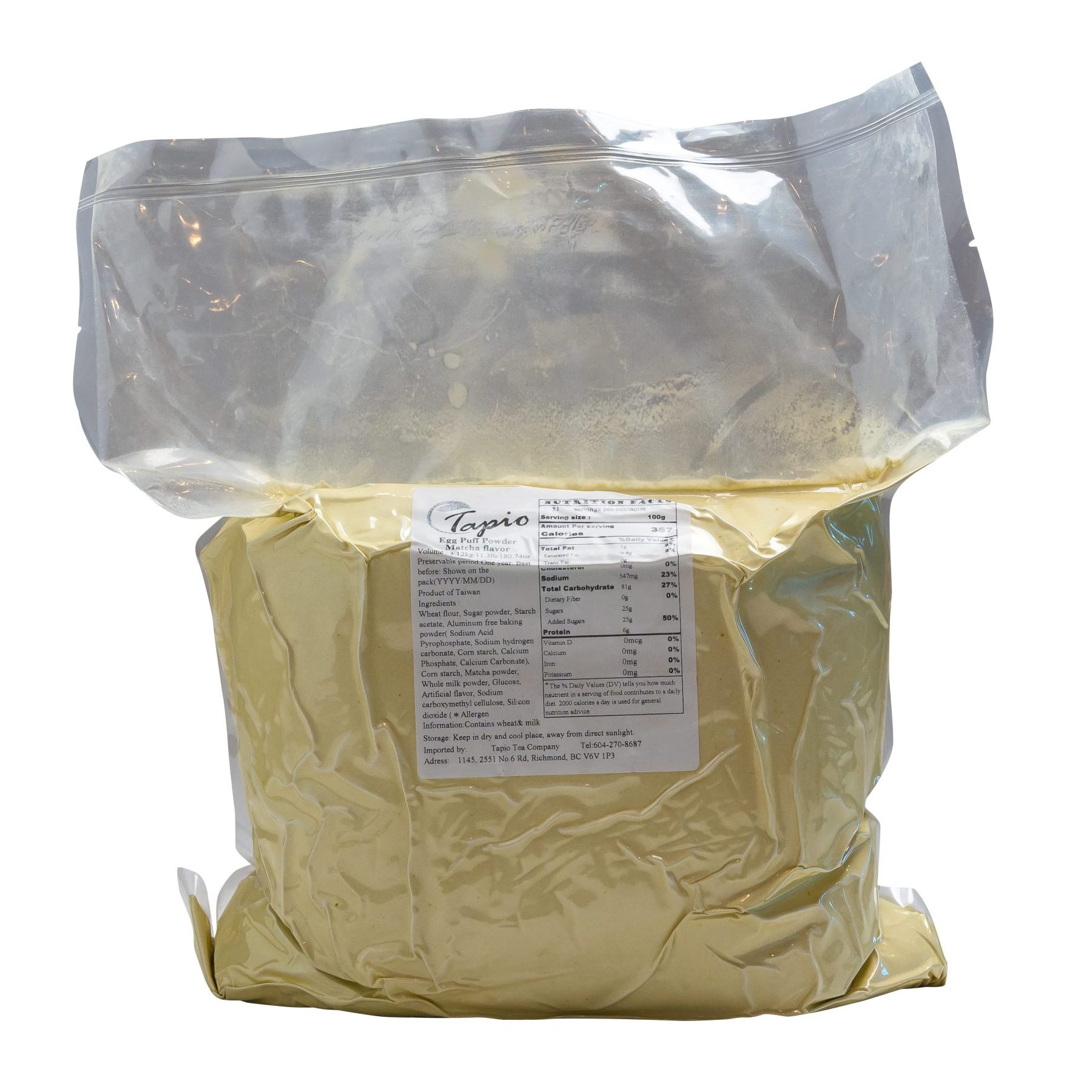 Premium Matcha Bubble Waffle Mix - Tapio Tea Company