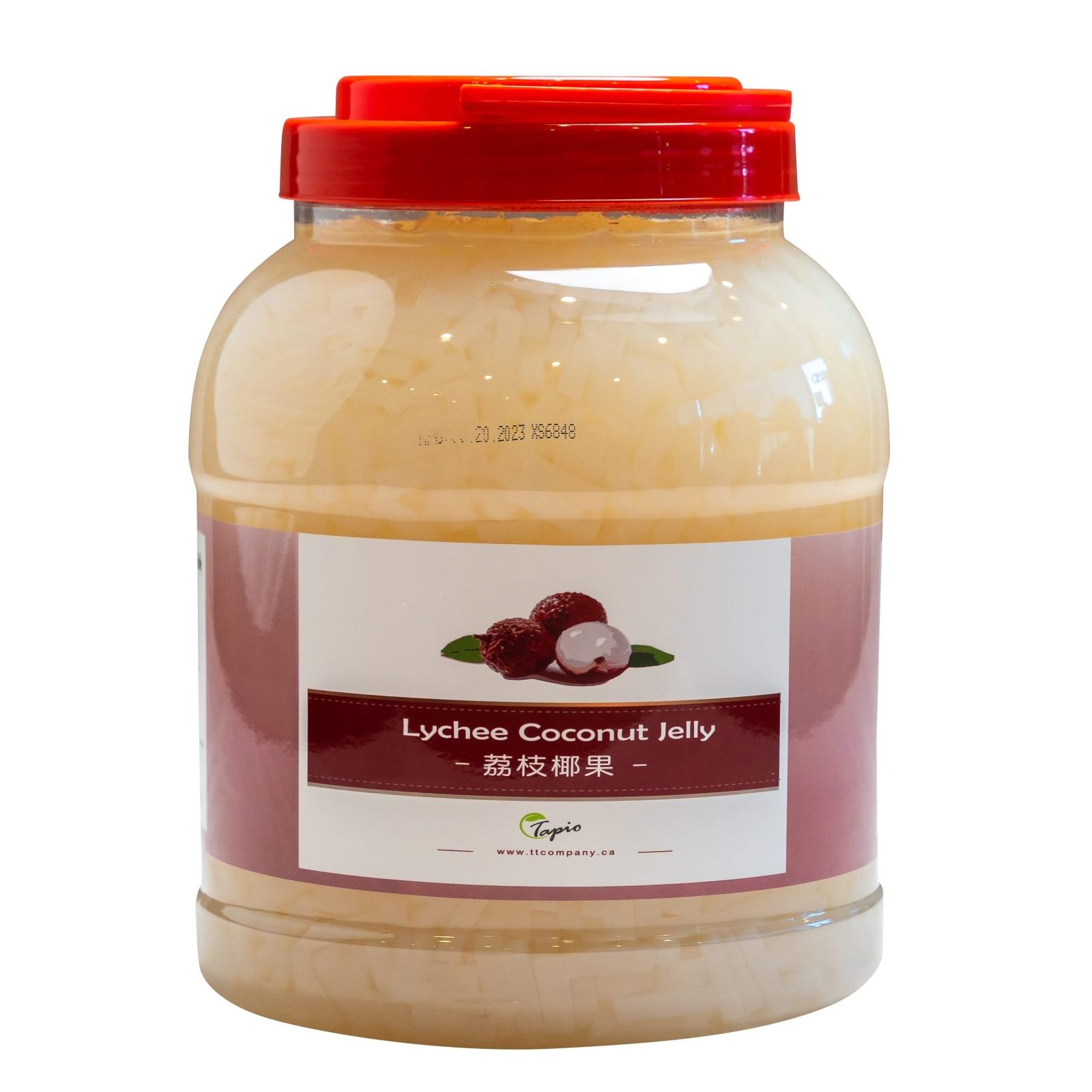 Lychee Coconut Jelly - Tapio Tea Company