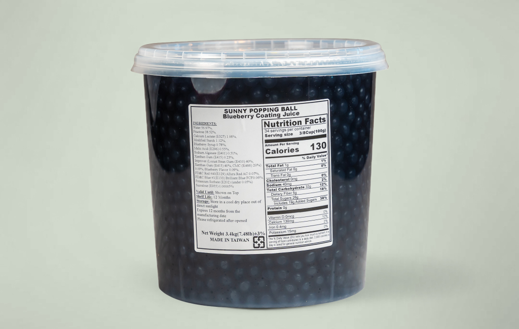Blueberry Popping Boba - Tapio Tea Company