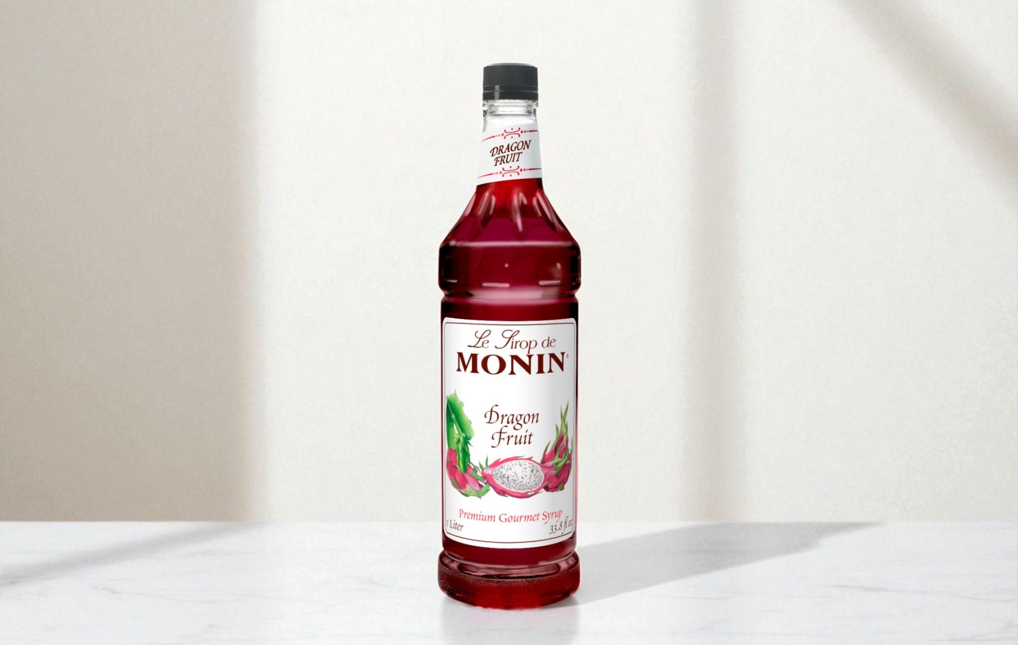 Monin Dragon Fruit Syrup (1L) - Tapio Tea Company