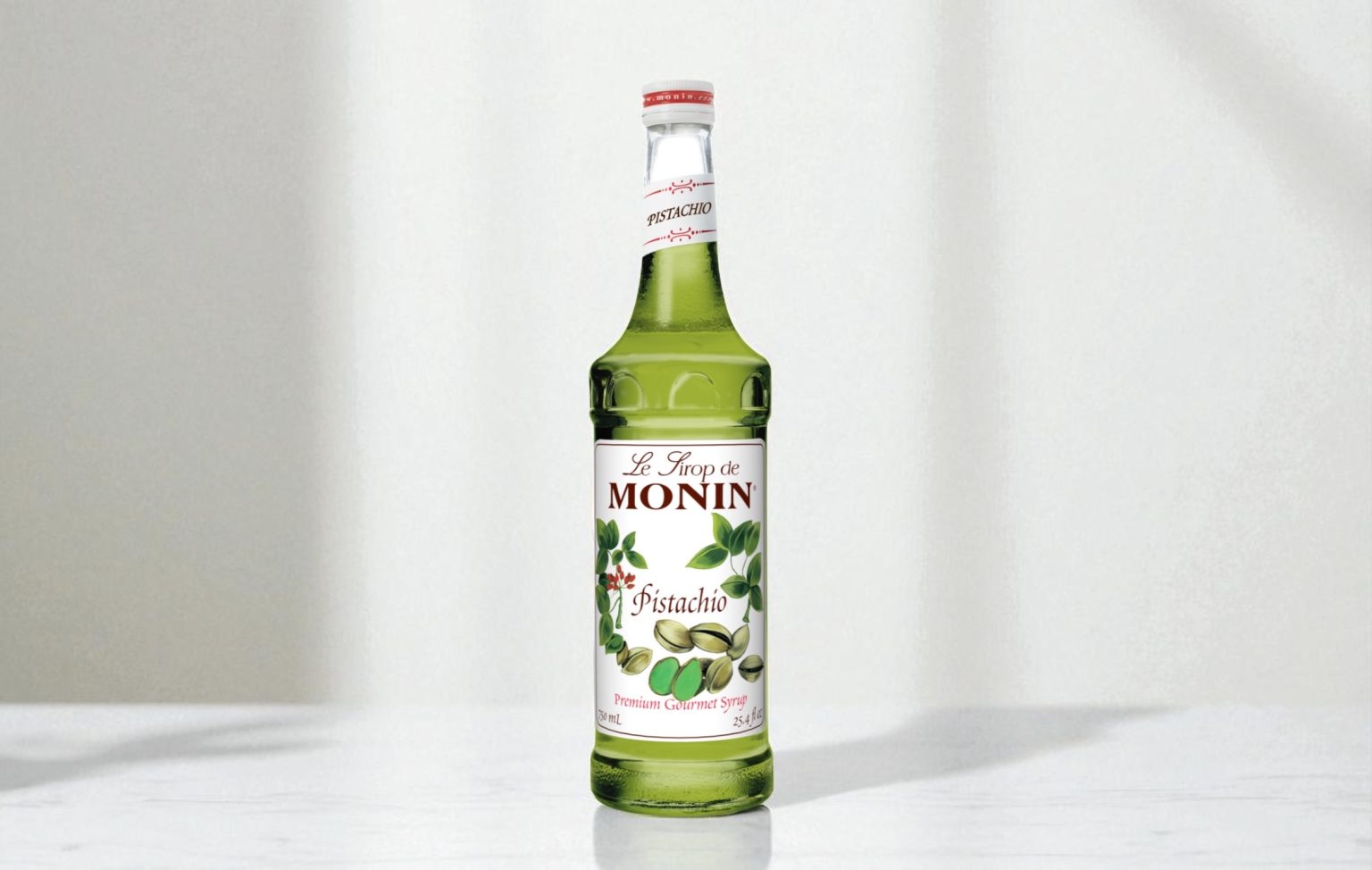 Monin Pistachio Syrup (750ml) - Tapio Tea Company